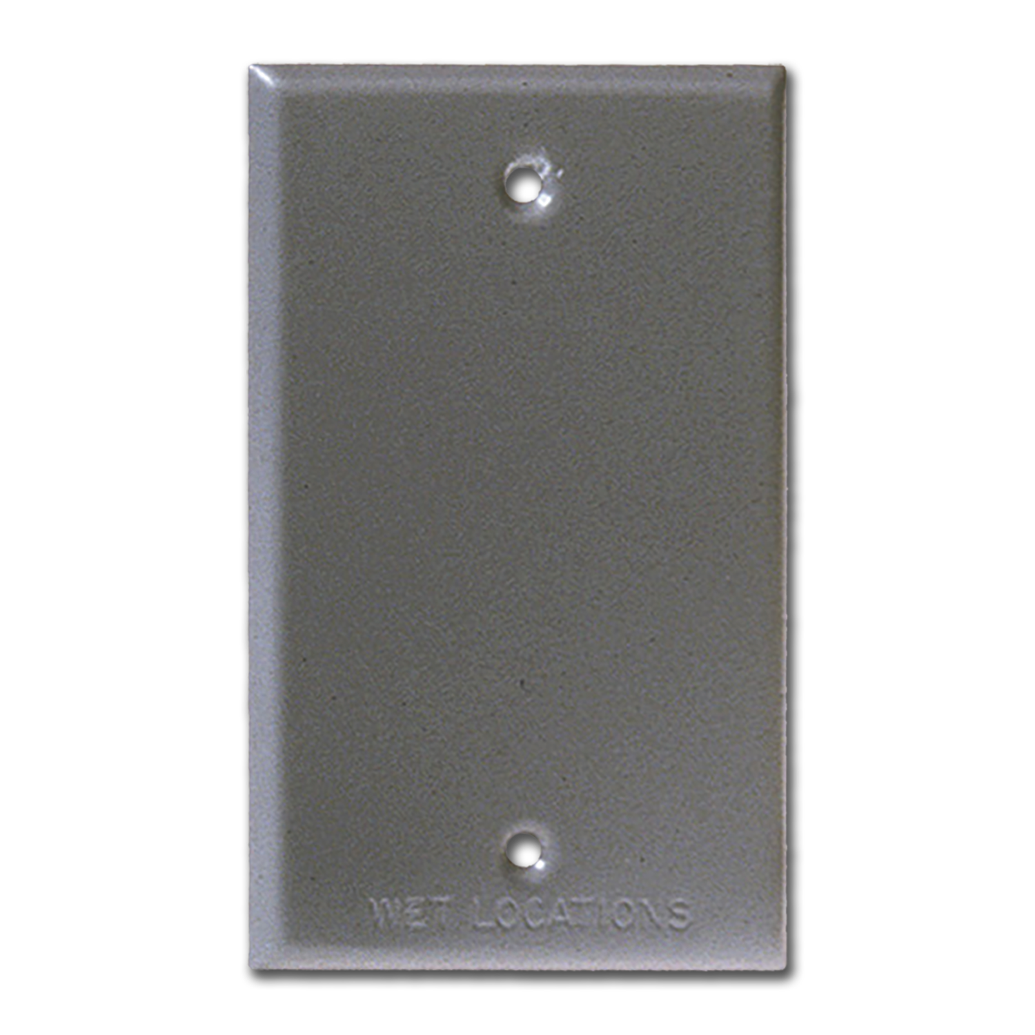 Chadwell Supply. WEATHERPROOF SINGLE GANG BLANK PLATE