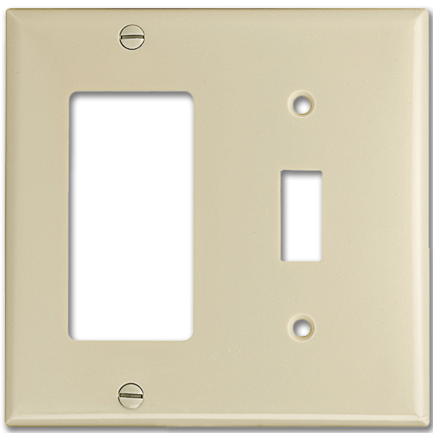 Chadwell Supply. STANDARD SWITCH/DECORA WALL PLATE - IVORY