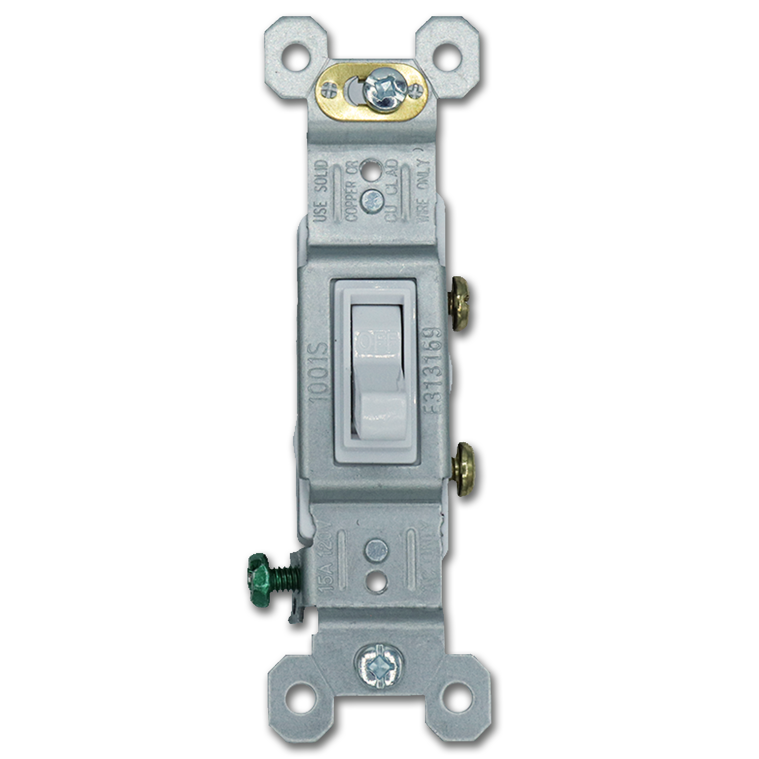 Chadwell Supply. SINGLE POLE SWITCH - WHITE