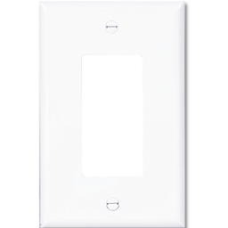 Chadwell Supply. MIDI DECORA SWITCH PLATE - WHITE