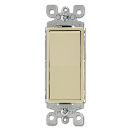 Chadwell Supply. 15AMP DECORA 3-WAY WALL SWITCH - IVORY