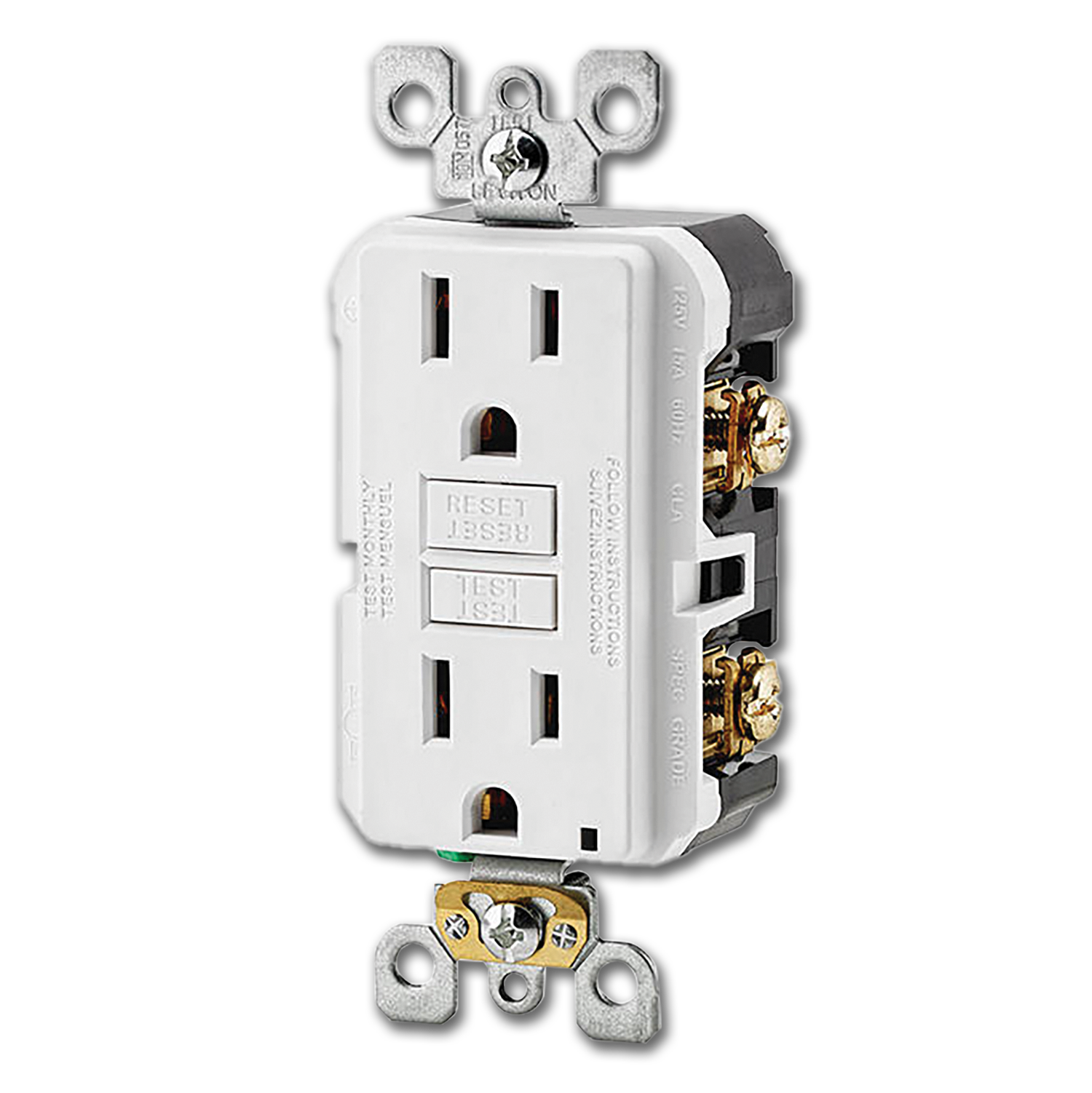 Chadwell Supply. LEVITON SMARTLOCK PRO® 15AMP SELF TEST GFCI RECEPTACLE ...