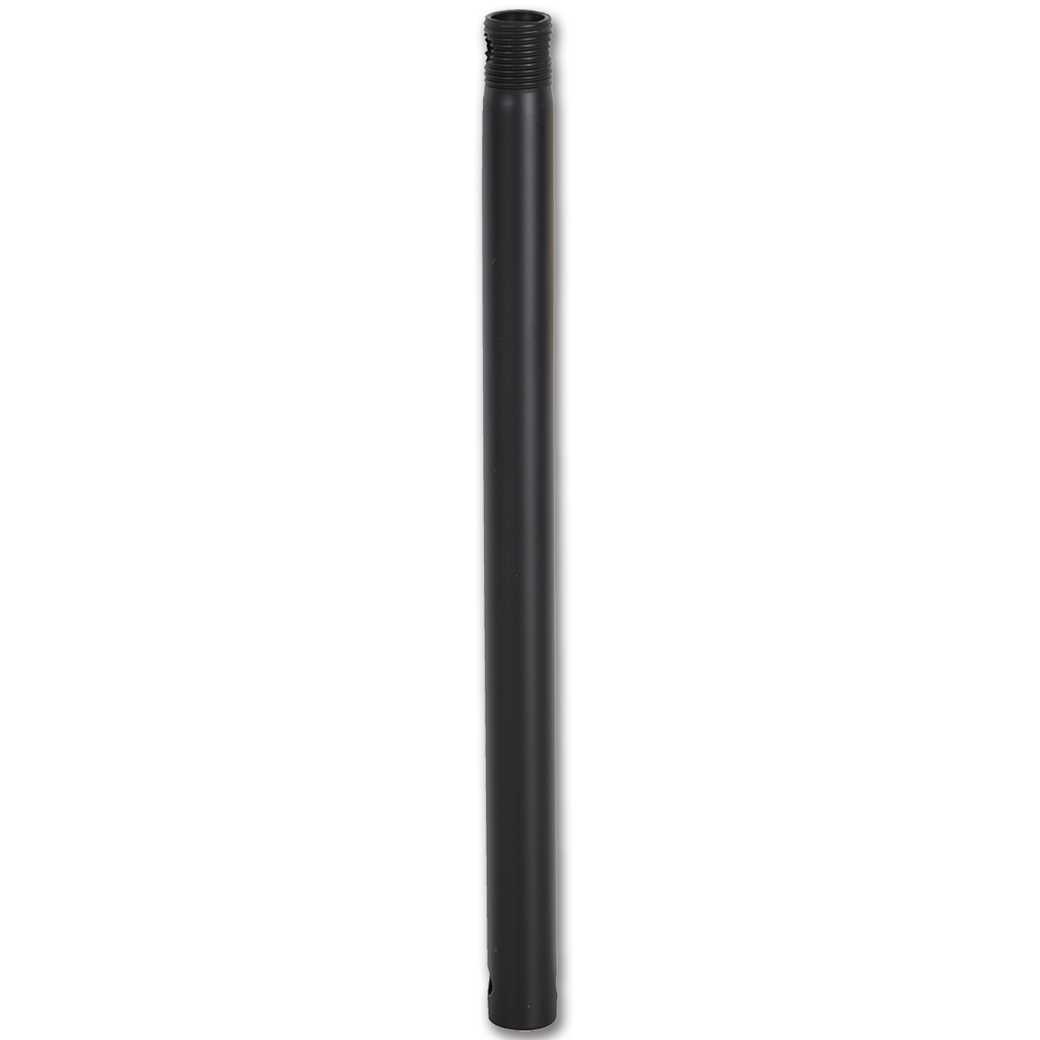 Chadwell Supply. 1/2" X 12" CEILING FAN DOWN ROD - FLAT BLACK