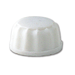 Chadwell Supply. WHITE PLASTIC NUT - 12/PK