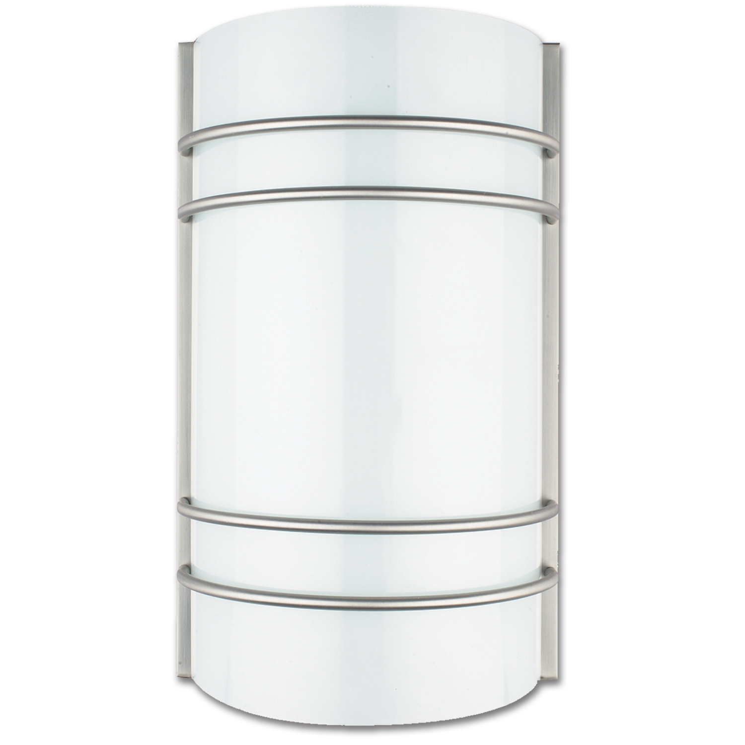 Chadwell Supply. LED HALF ROUND WALL SCONCE - SATIN NICKEL