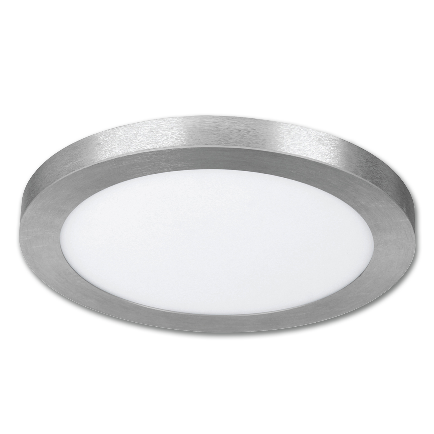 Chadwell Supply. 13" LED ROUND PANEL FIXTURE - BRUSHED NICKEL - COLOR ...