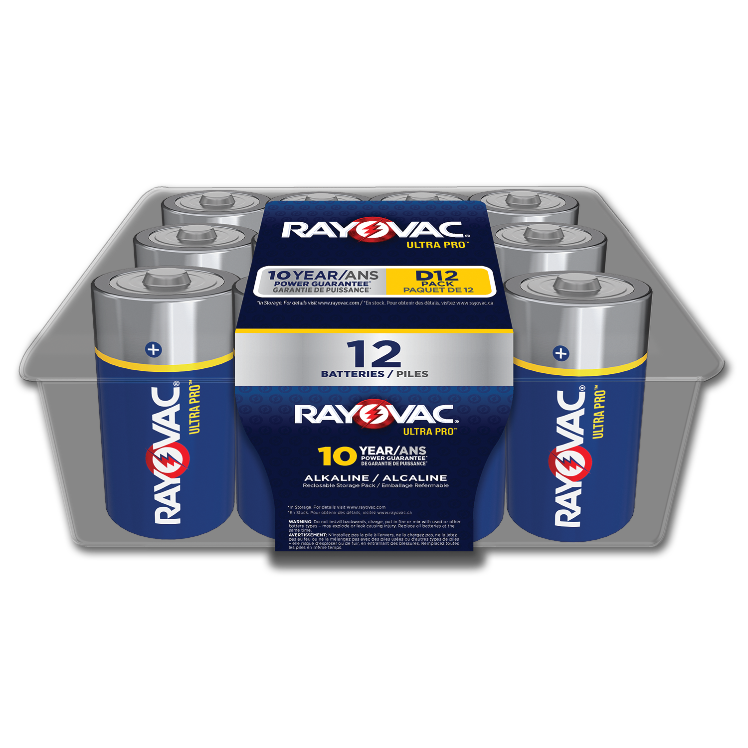 Chadwell Supply. RAYOVAC ULTRAPRO D ALKALINE BATTERY 12/PK
