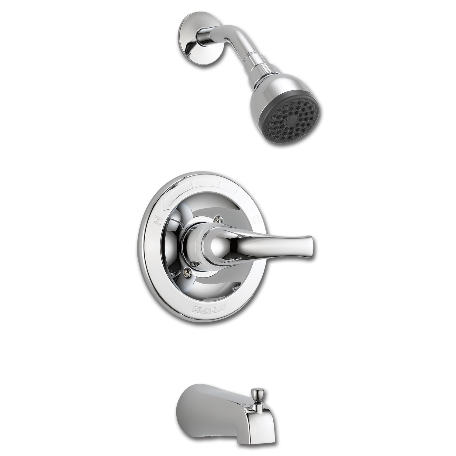 Chadwell Supply. DELTA PEERLESS TUB AND SHOWER TRIM KIT-CHROME
