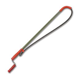 Chadwell Supply. 6' CLOSET AUGER WITH DOWNHEAD - T6FL-DH