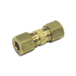 Chadwell Supply. 3/8" BRASS COMPRESSION UNION