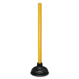 Chadwell Supply. RUBBER FORCE CUP WOOD HANDLE PLUNGER