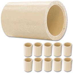 Chadwell Supply. 1/2" CPVC SLIP X SLIP COUPLING - 10/PK