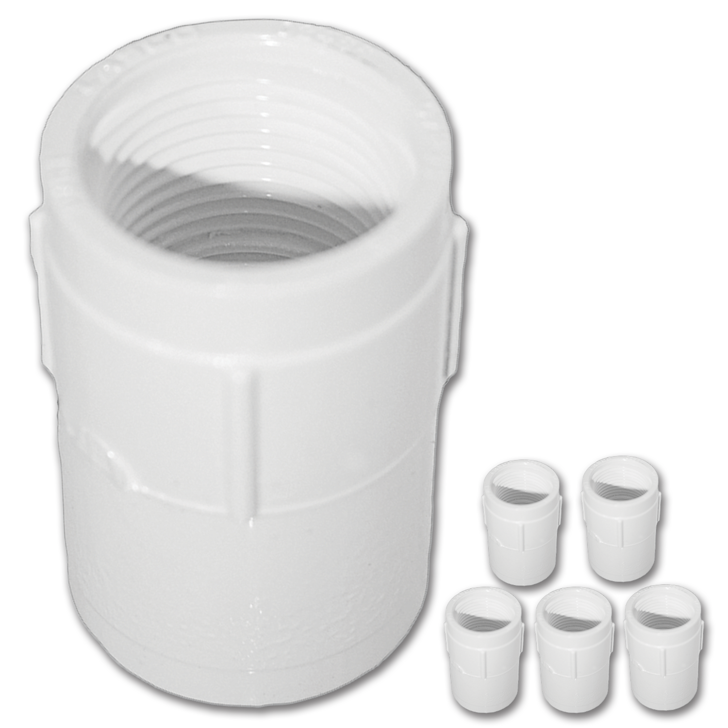 Chadwell Supply. 1/2" PVC FEMALE ADAPTER - 5/PK