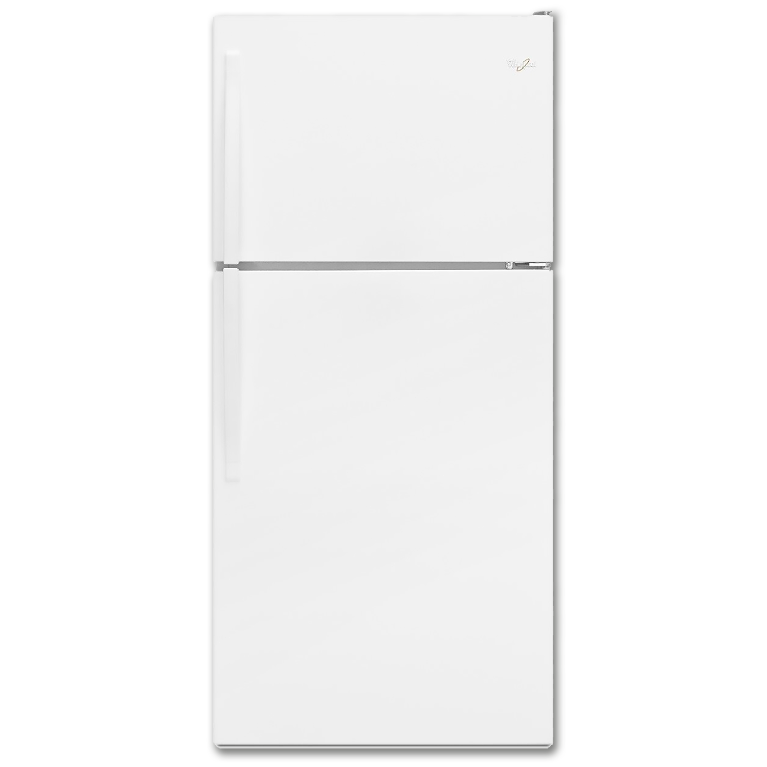 Chadwell Supply. WHIRLPOOL® 18.2 CU FT TOP MOUNT REFRIGERATOR - WHITE