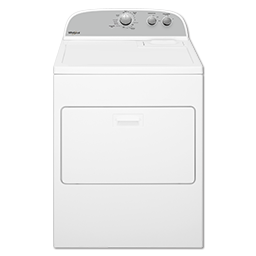 Chadwell Supply. WHIRLPOOL® 7 CU FT ELECTRIC DRYER - WHITE (WED4950HW)