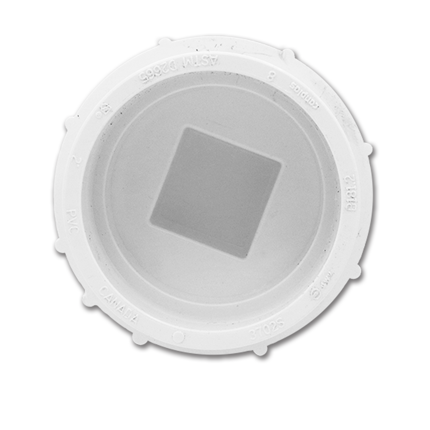 Chadwell Supply. 2" PVC DWV CLEANOUT ADAPTER WITH PLUG