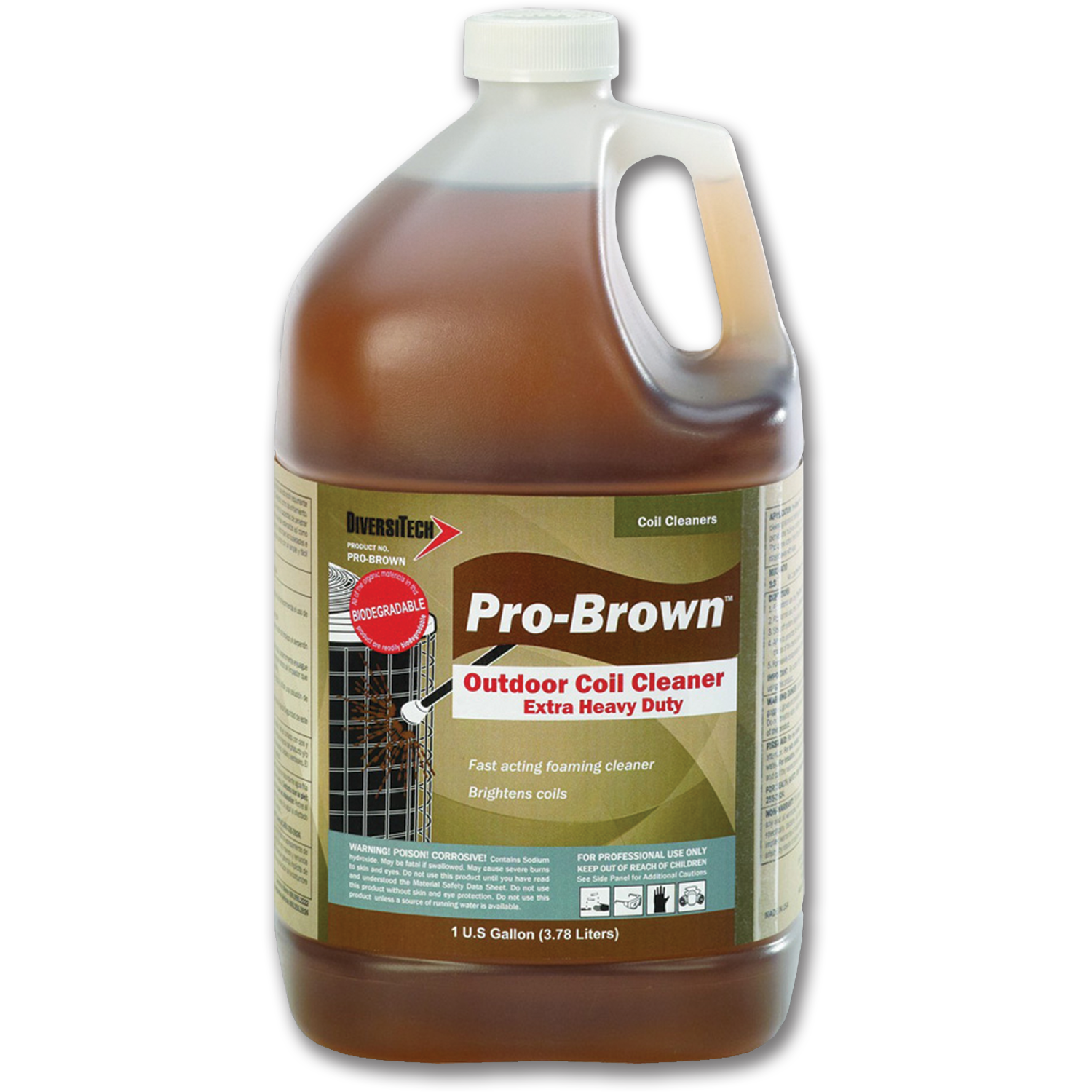 Chadwell Supply. PRO-BROWN COIL CLEANER - SUPER HIGH FOAMING