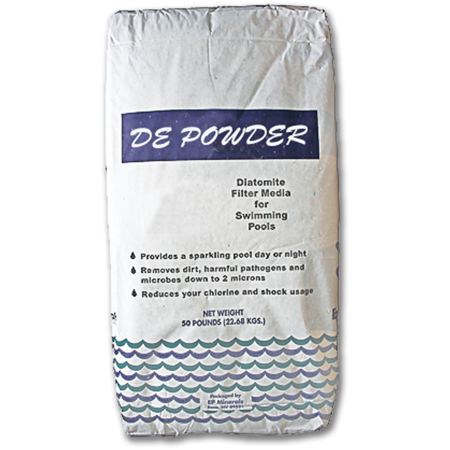 Chadwell Supply. D E FILTER POWDER FOR POOLS - 50 LB.