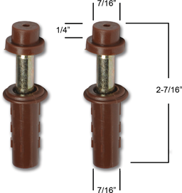 Chadwell Supply. BIFOLD TOP PIVOT PIN-2 PK
