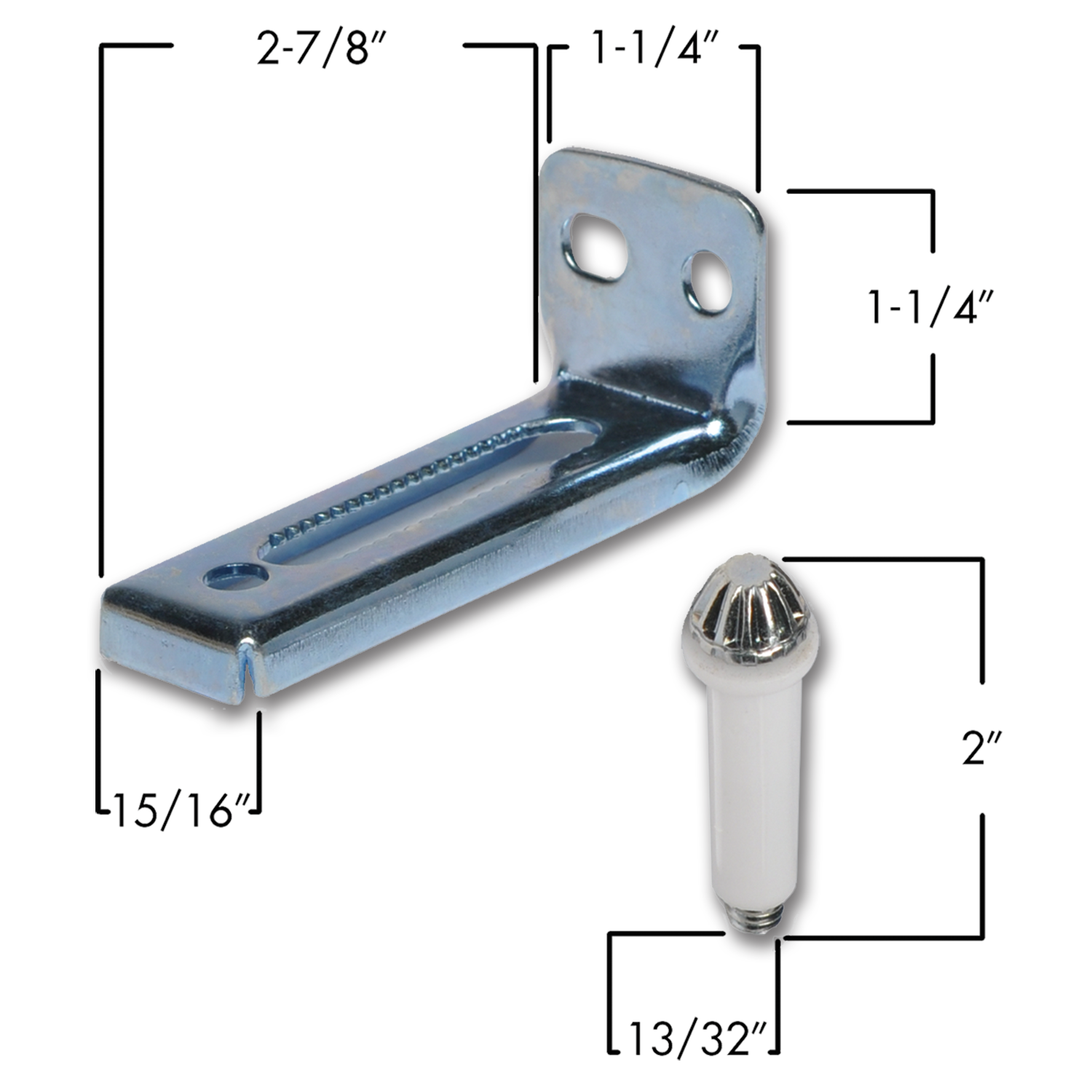 Chadwell Supply. BOTTOM/PIVOT BRACKET SET