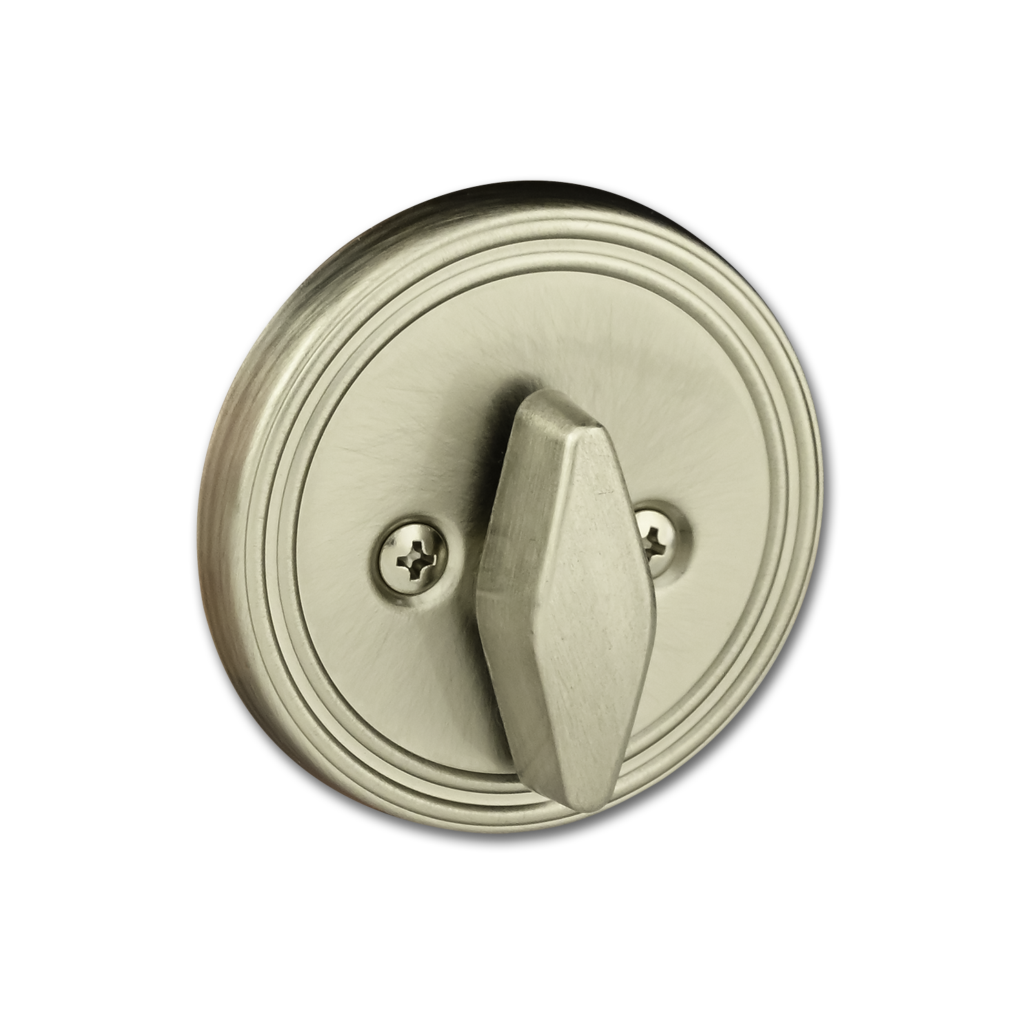 Chadwell Supply. MAXWELL ONE SIDED KEYLESS DEADBOLT SATIN NICKEL