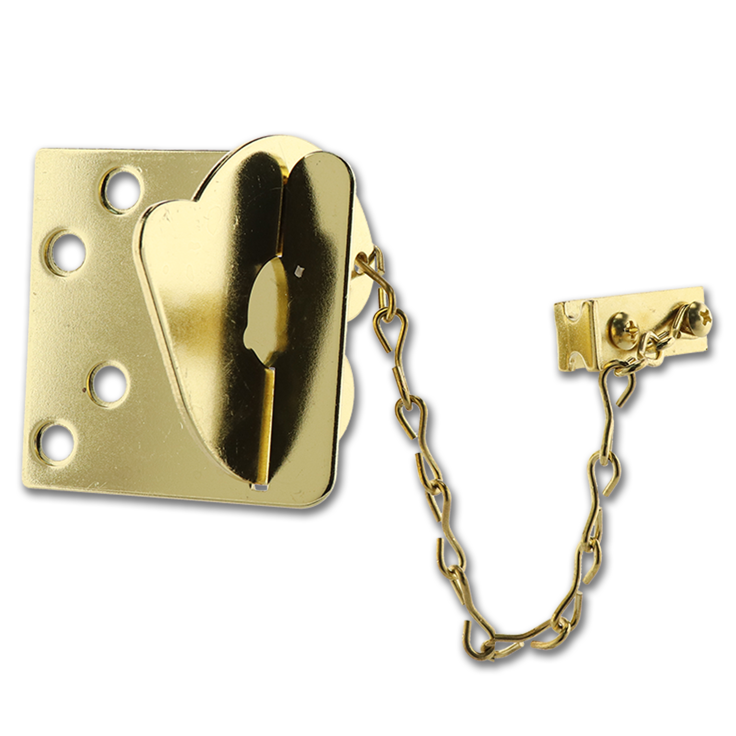 Chadwell Supply. TEXAS SECURITY DOOR LOCK- POLISHED BRASS