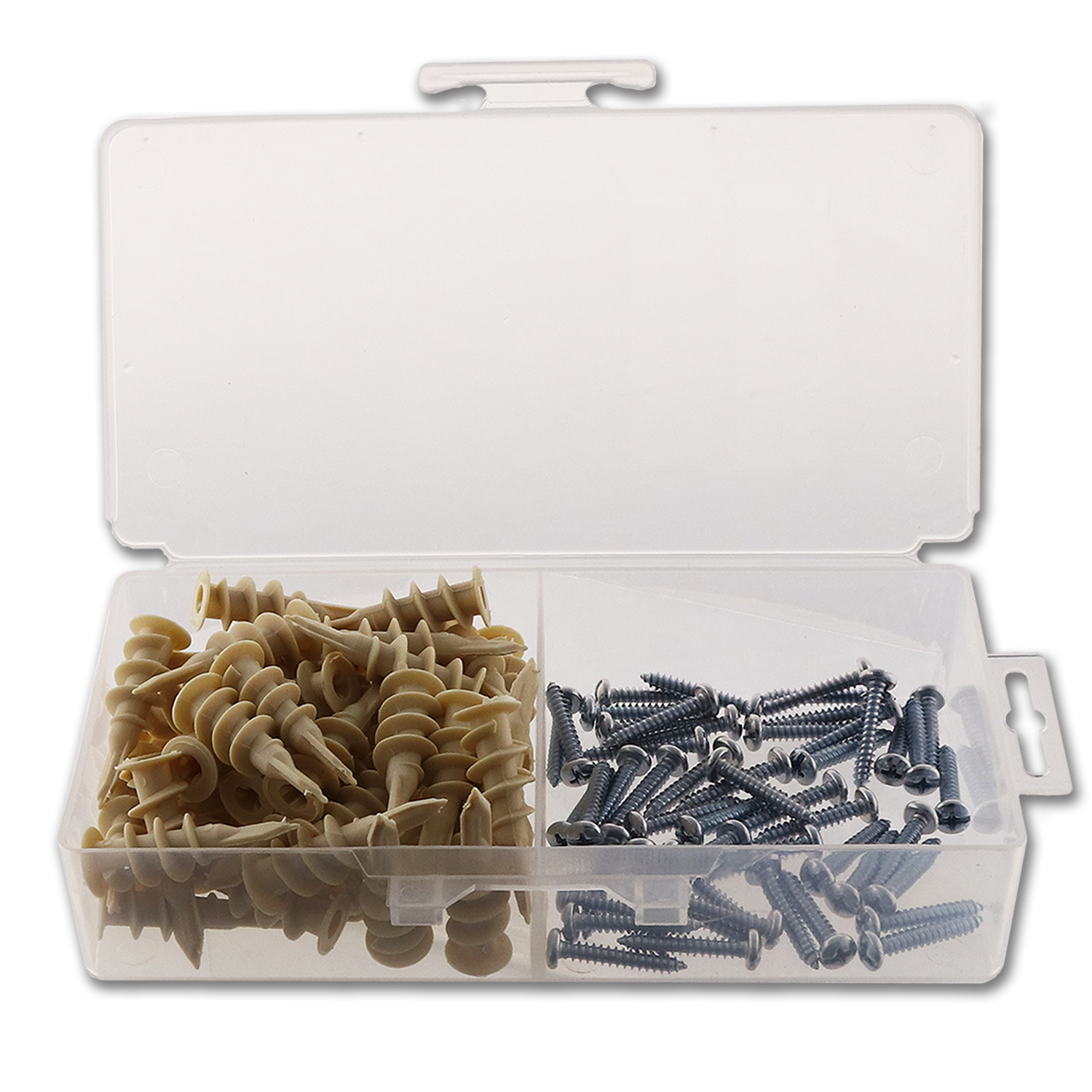 Chadwell Supply. PLASTIC SCREW-IN ANCHOR KIT W/#8 - 1" PAN HEAD SCREWS ...