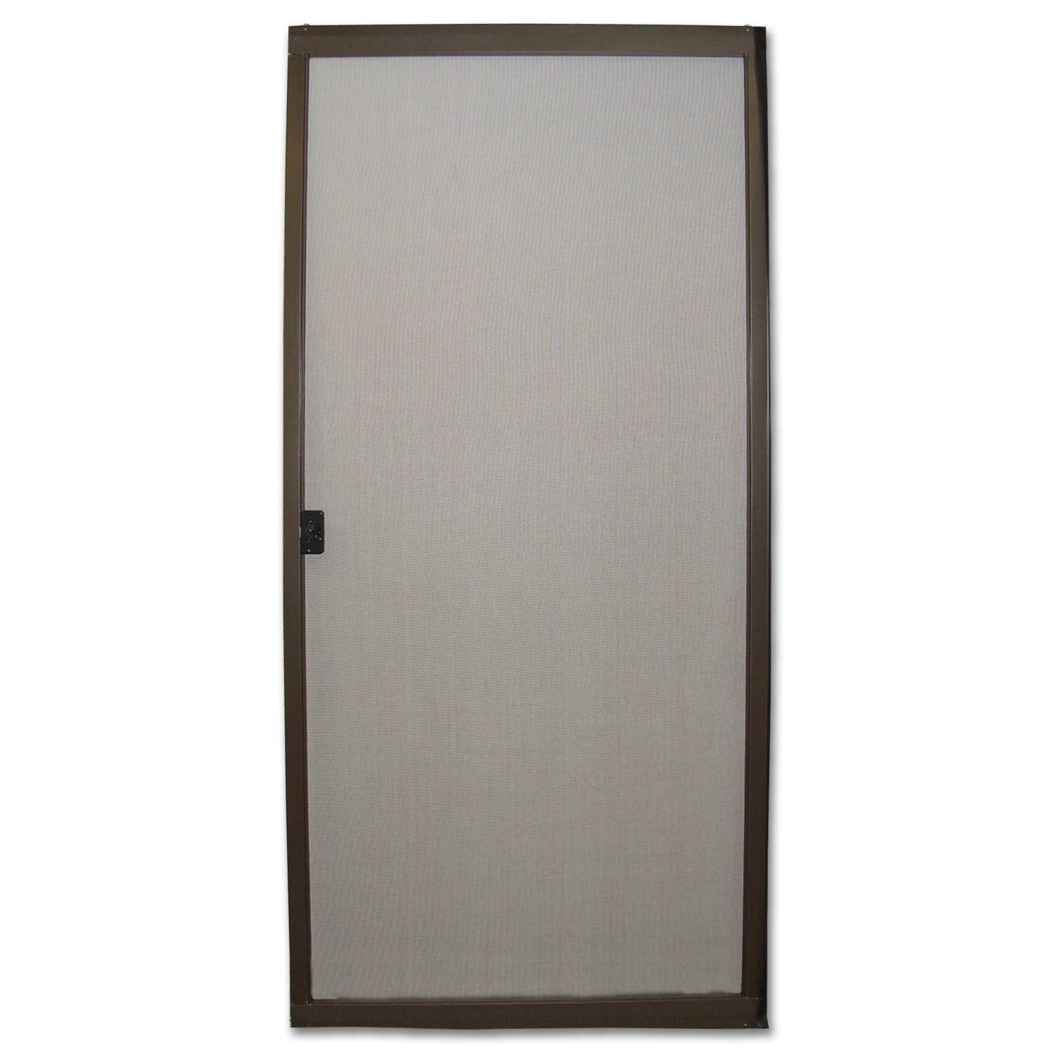 Chadwell Supply. 30" BRONZE EXPANDING STEEL PATIO SCREEN DOOR
