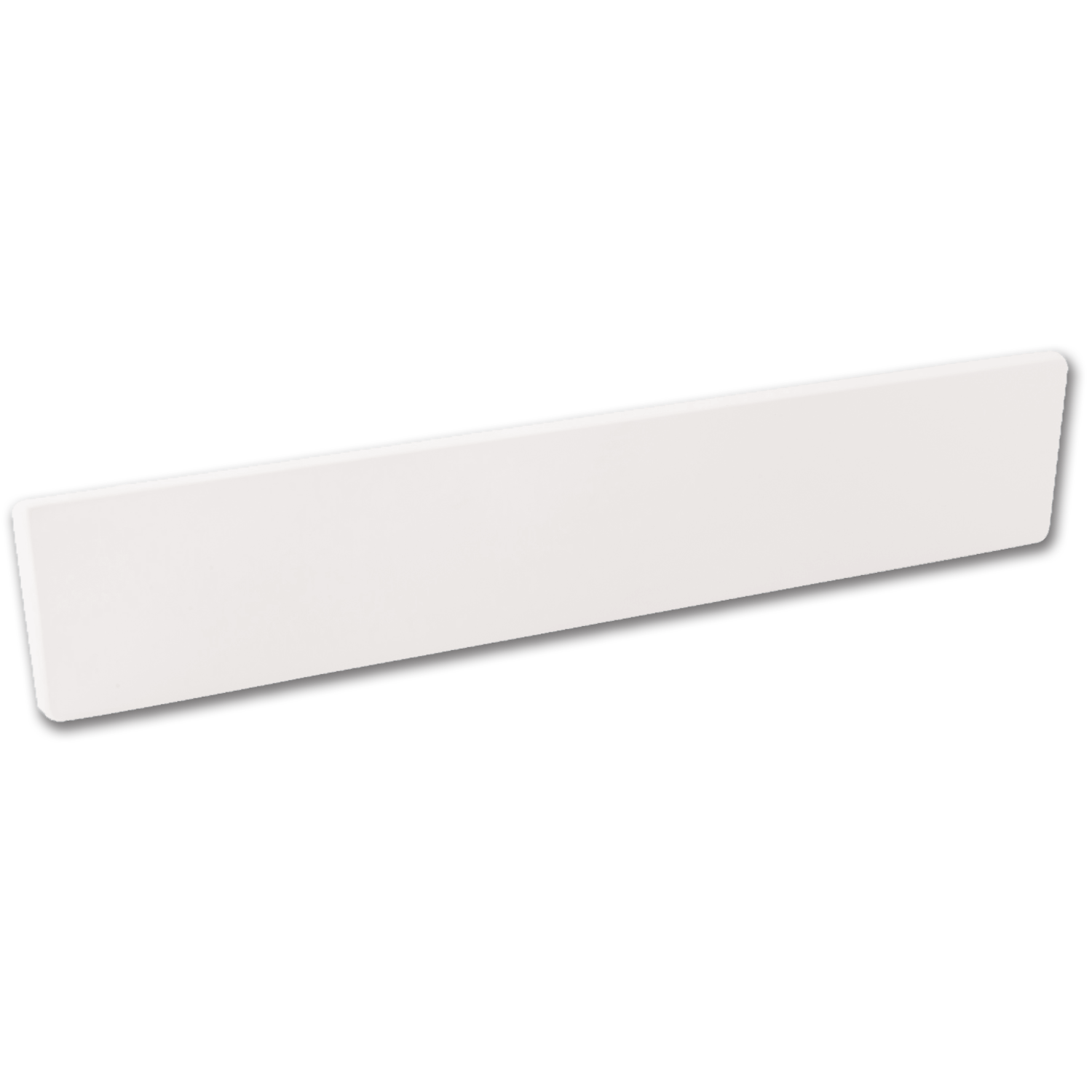 Chadwell Supply. 22" CULTURED MARBLE TOP SIDE SPLASH - WHITE