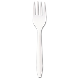 Chadwell Supply. PLASTIC DINING FORK -CASE OF 1000